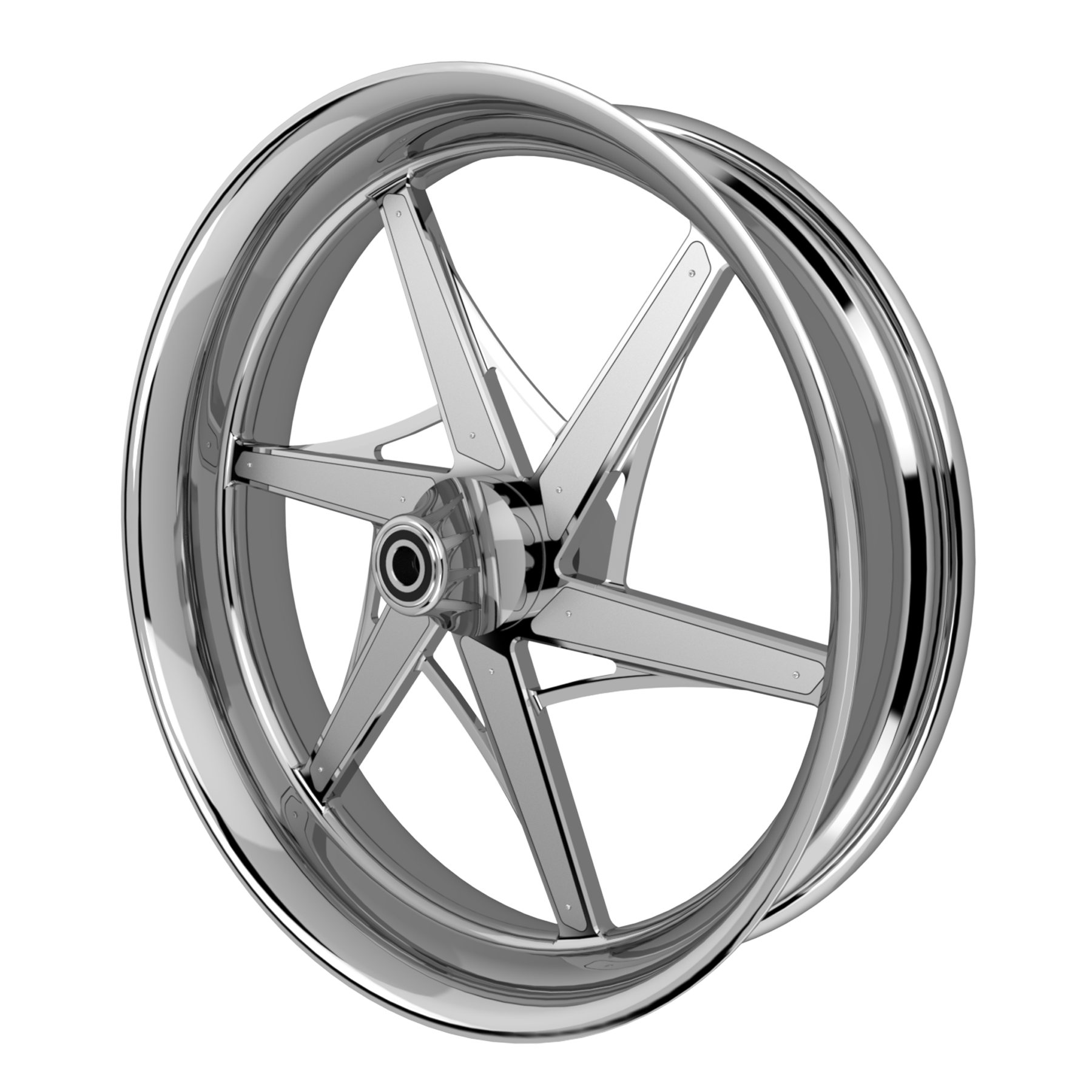 GT6Sixer Harley Touring Chrome Wheels - SMT Wheels