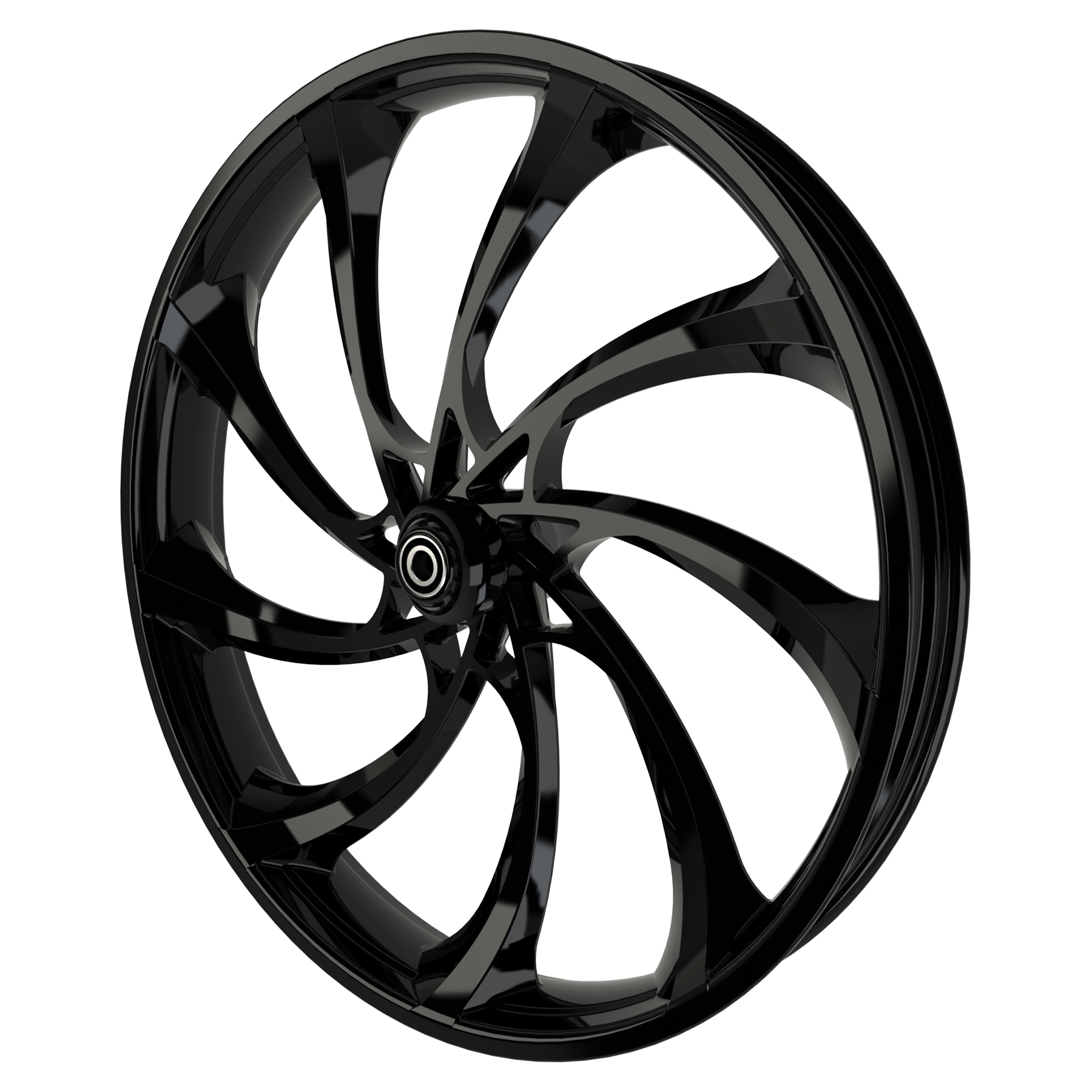 30 Inch XR9 3D Black Harley Wheel - SMT Wheels