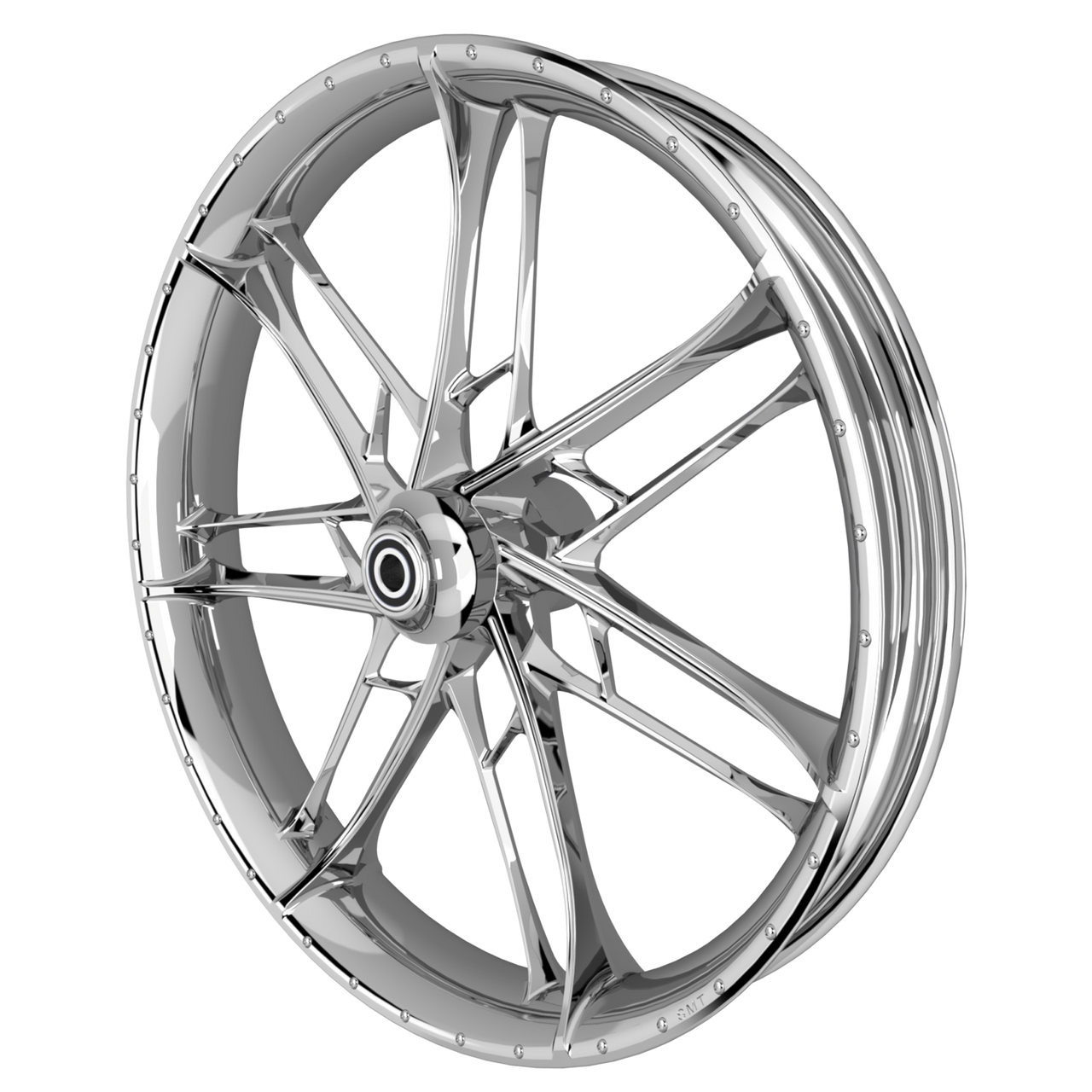 32 Inch Gran Sport 3D Chrome Harley Wheel - SMT Wheels