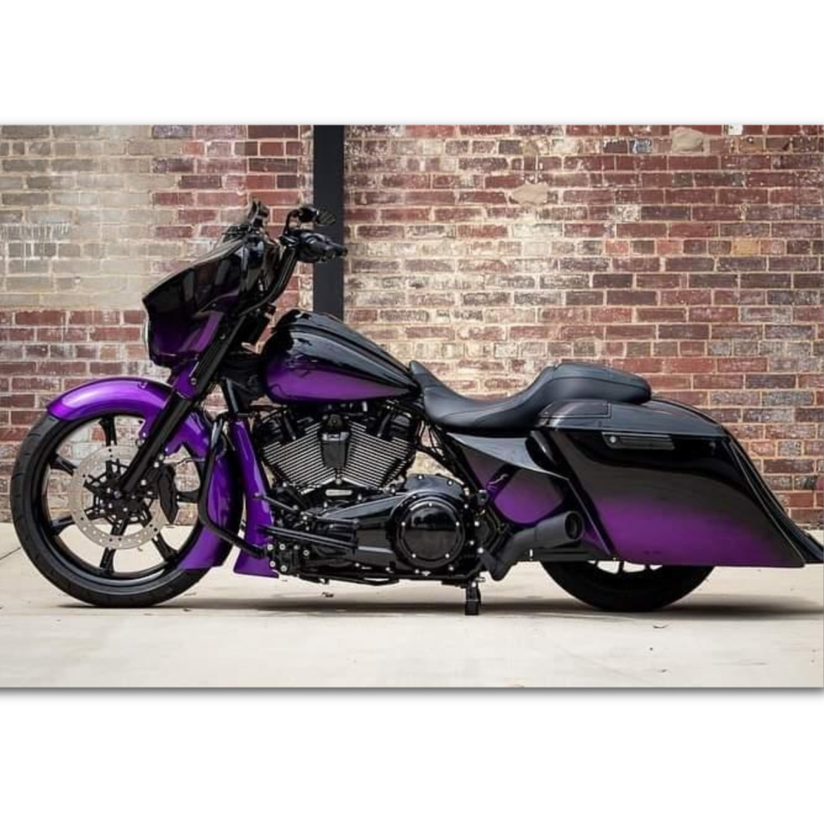 PS.04 Harley Softail | Dyna | Sportster Black Wheels - SMT Wheels