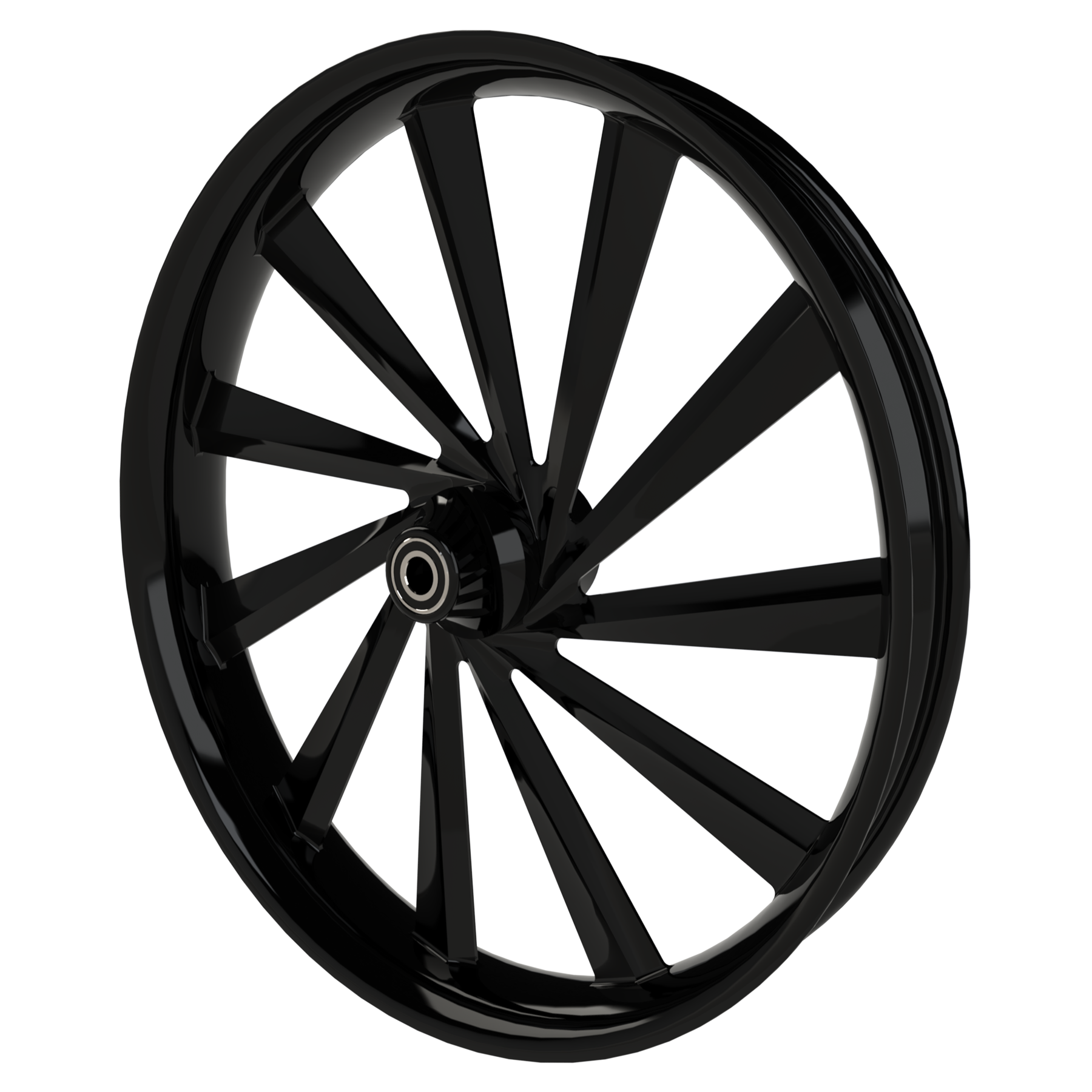 Maverick Harley Softail | Dyna | Sportster Black Wheels - SMT Wheels