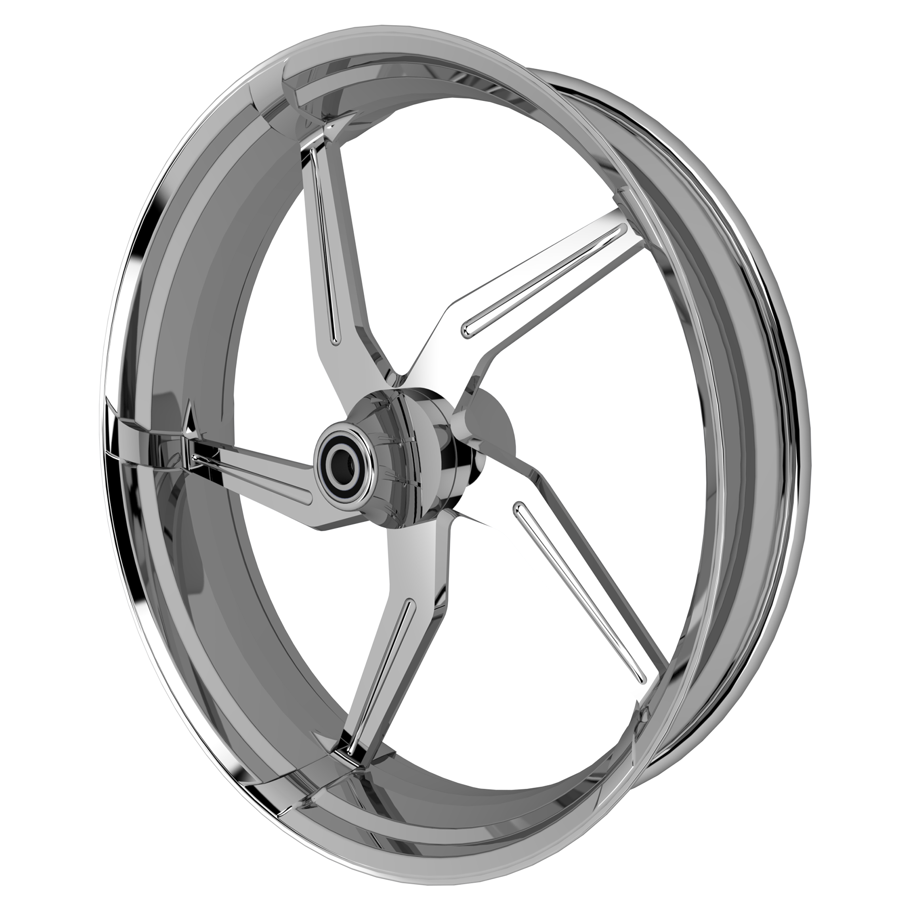 OG.03 Harley V-Rod Chrome Wheels - SMT Wheels
