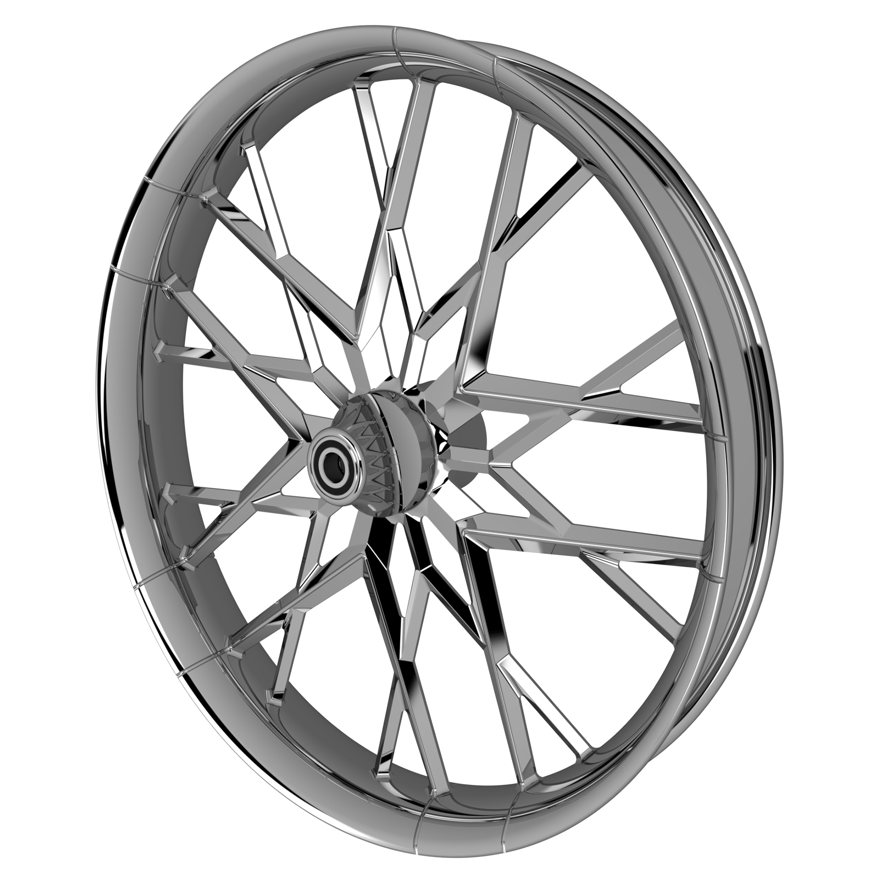 Vega Harley V-Rod Chrome Wheels - SMT Wheels