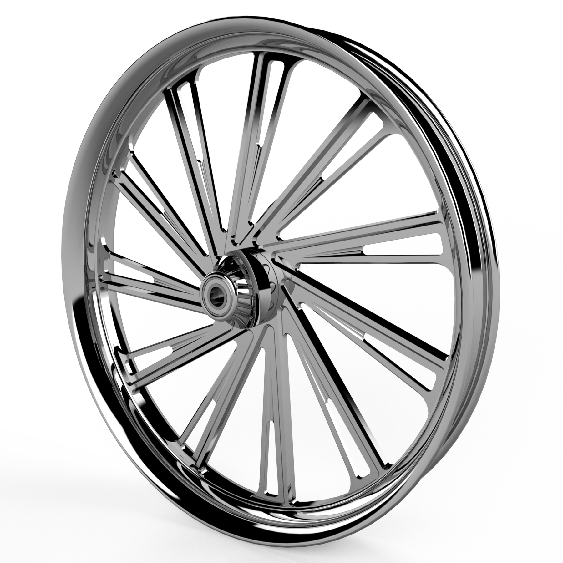 Switch Blade Harley V-Rod Chrome Wheels - SMT Wheels