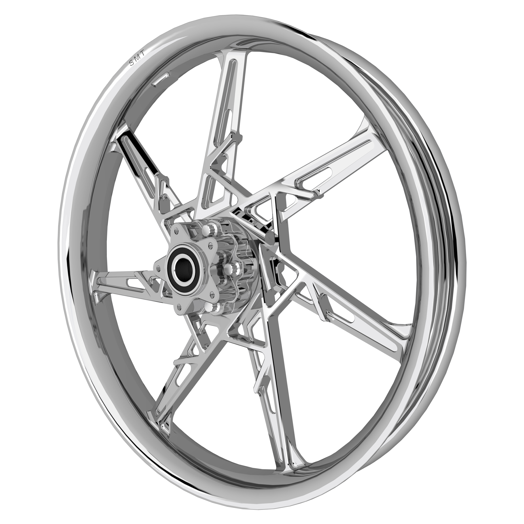 PS.04 Harley Pan America Chrome Wheels - SMT Wheels
