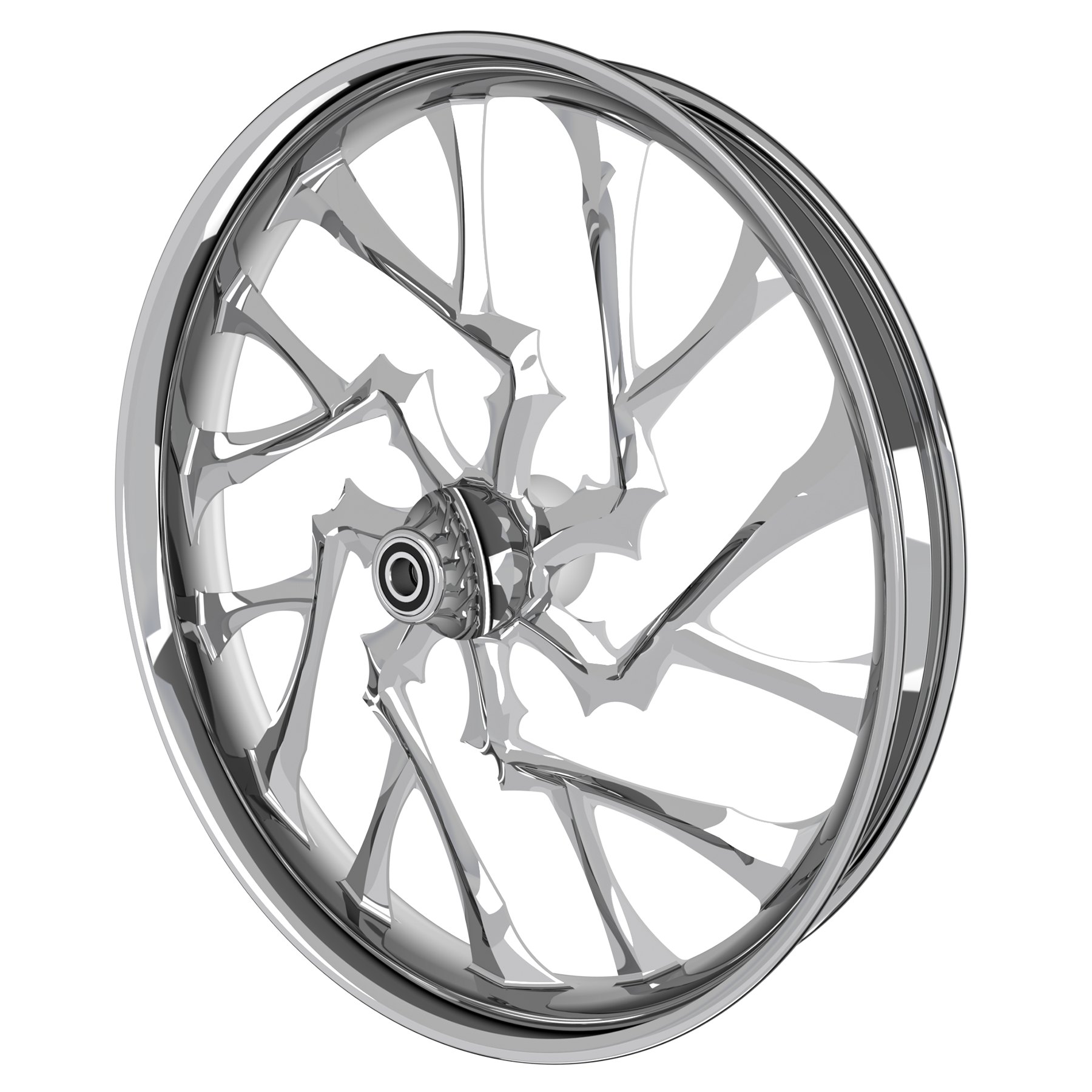 Kraken Harley Pan America Chrome Wheels - SMT Wheels