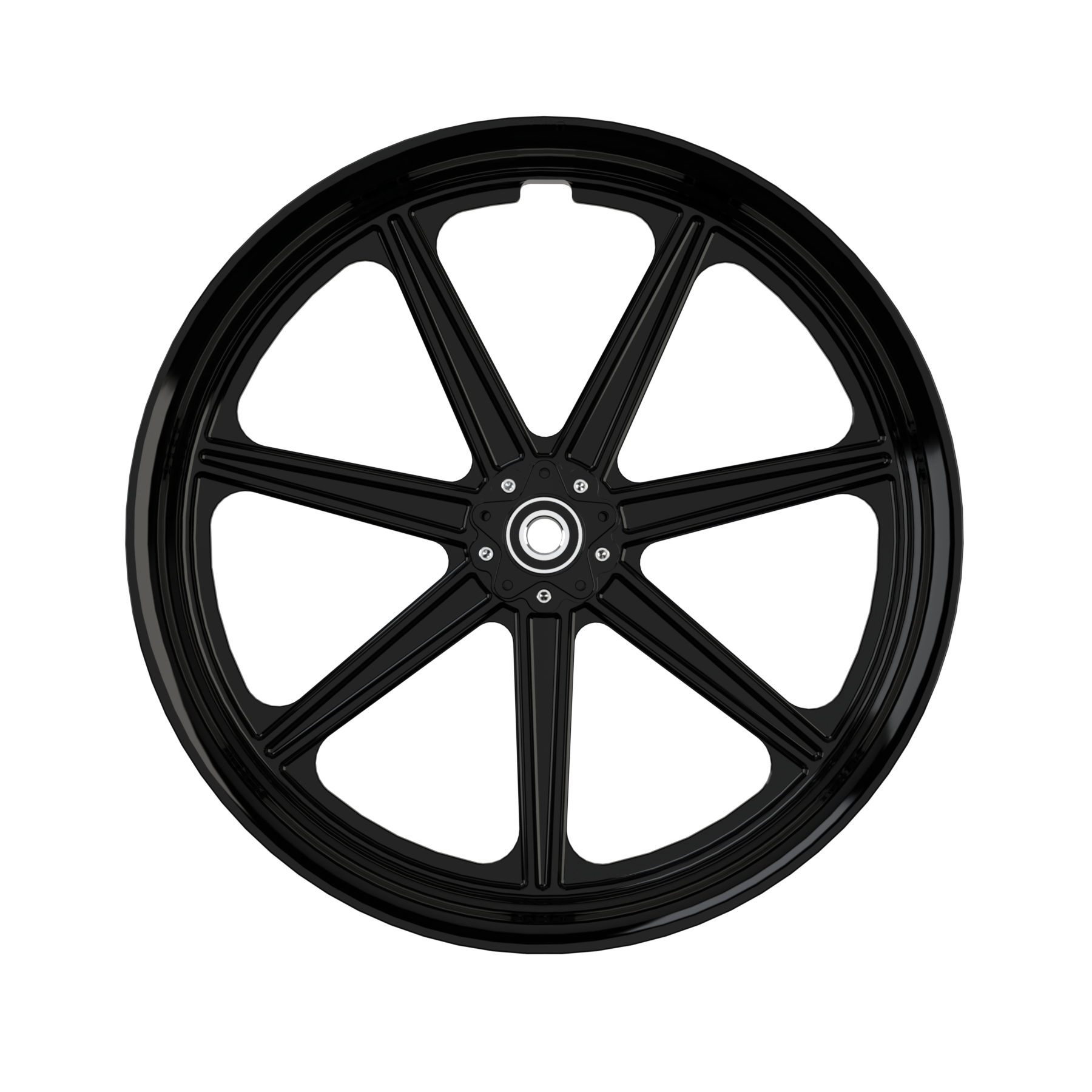 RetroSpec 06 Bulldog Fat Tire Black Wheels - SMT Wheels