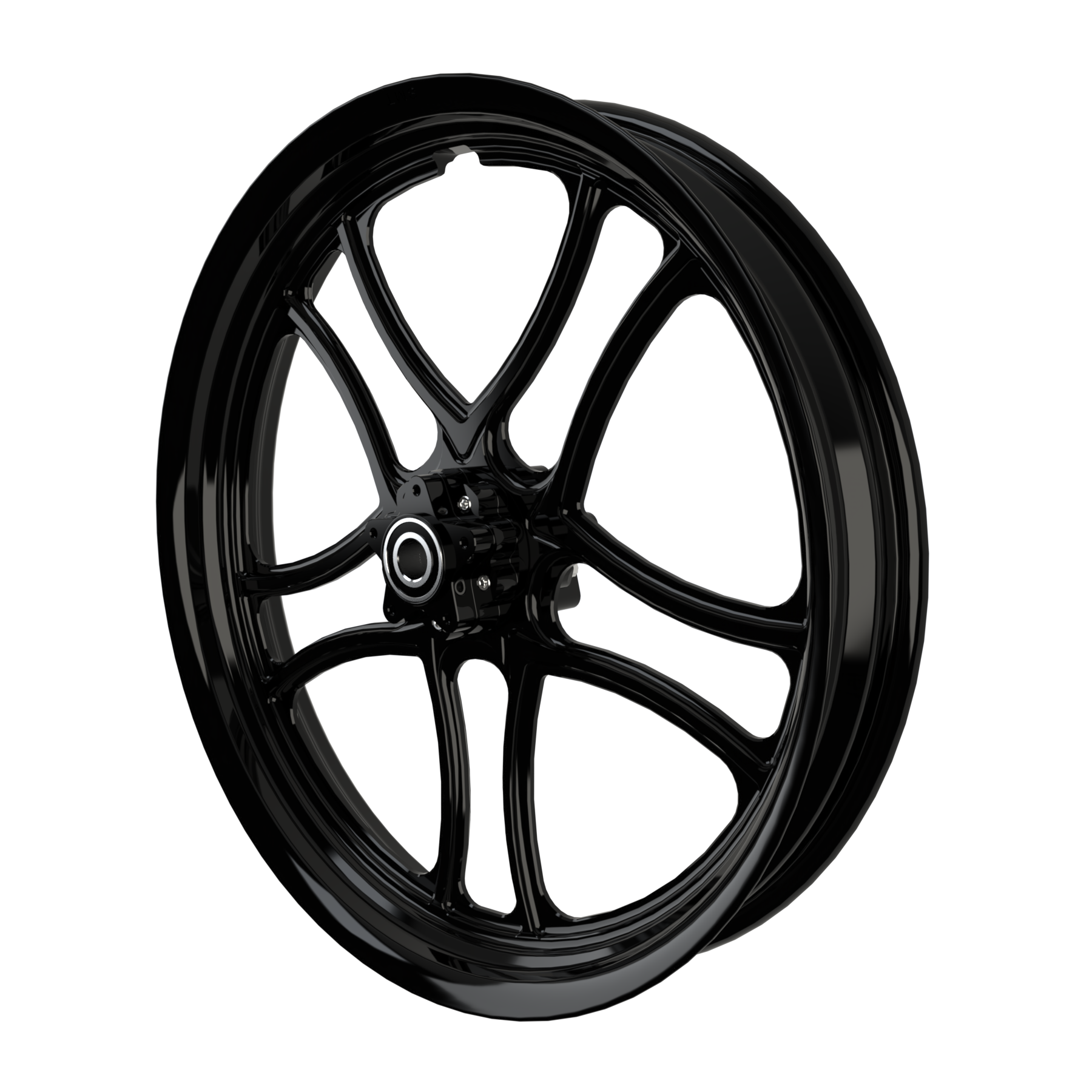 RetroSpec 04 Harley Softail | Dyna | Sportster Black Wheels - SMT Wheels