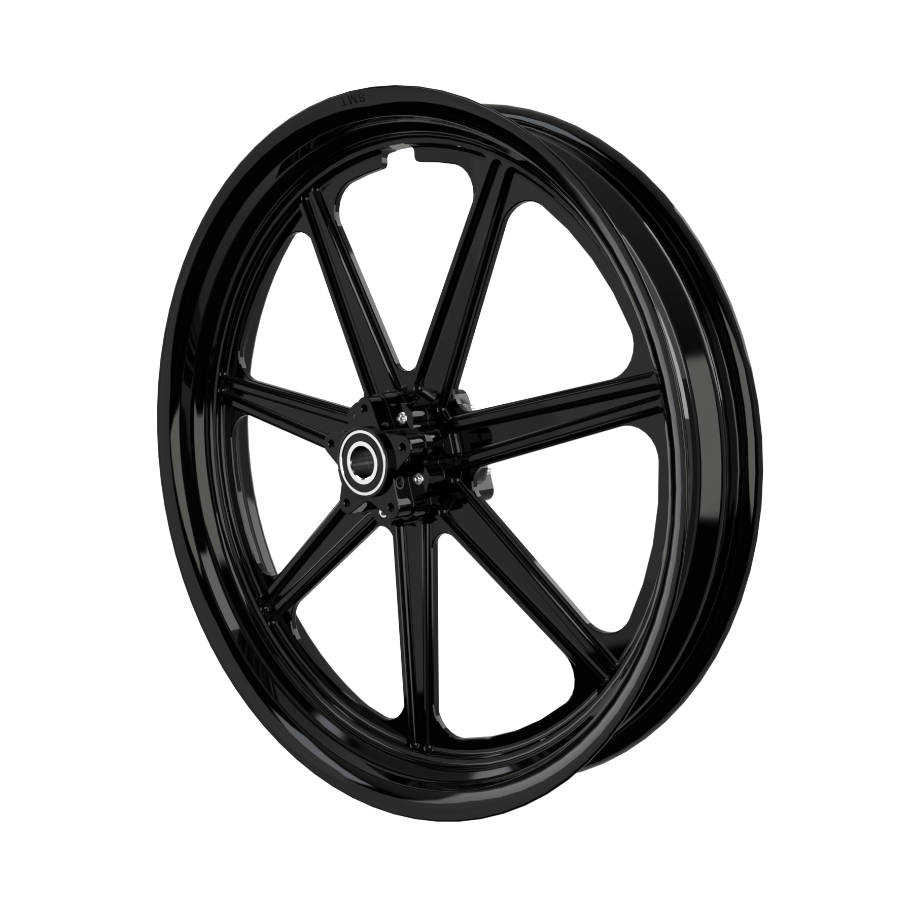 RetroSpec 06 Harley Softail | Dyna | Sportster Black Wheels - SMT Wheels