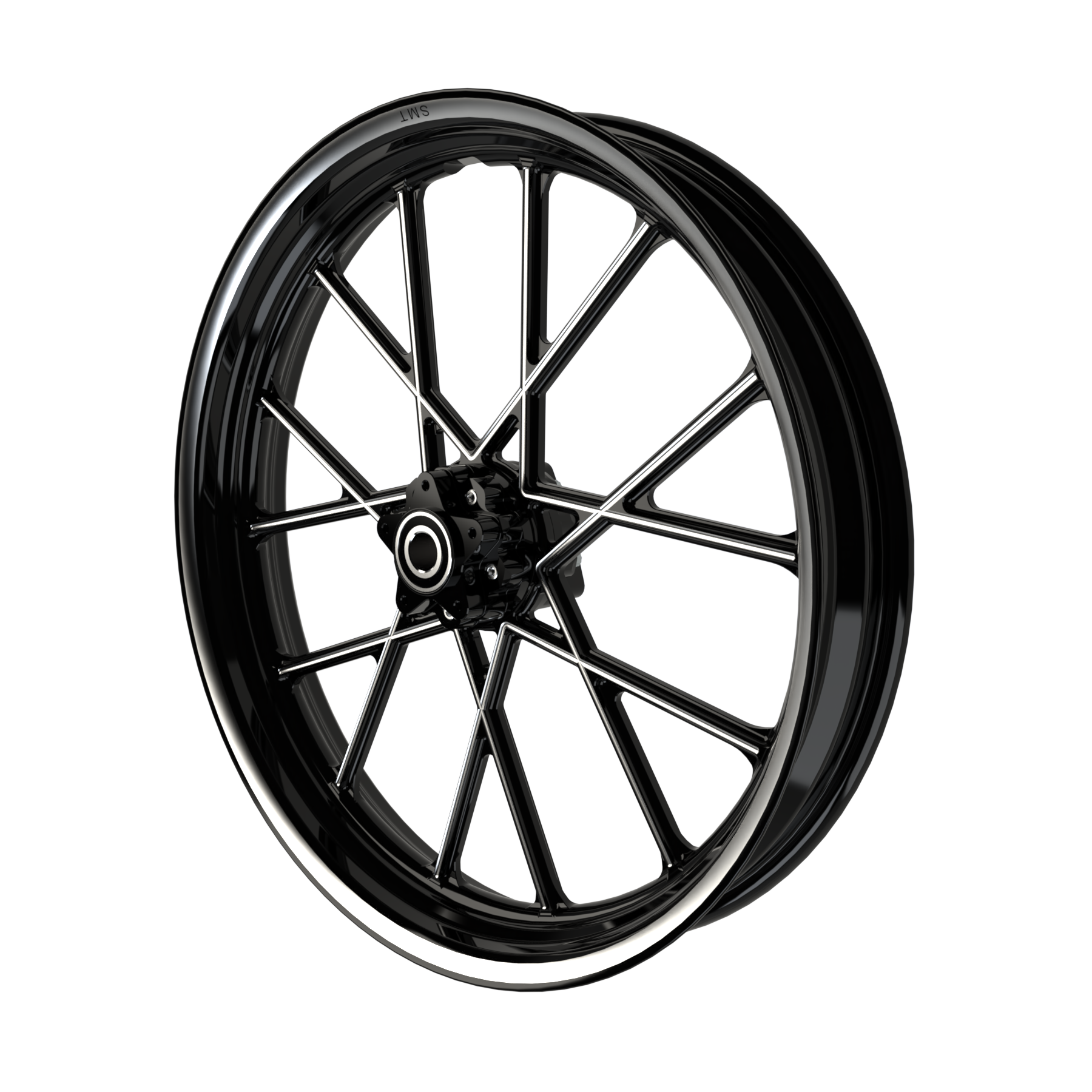 RetroSpec 13 Metric Black Double Cut Wheels - SMT Wheels