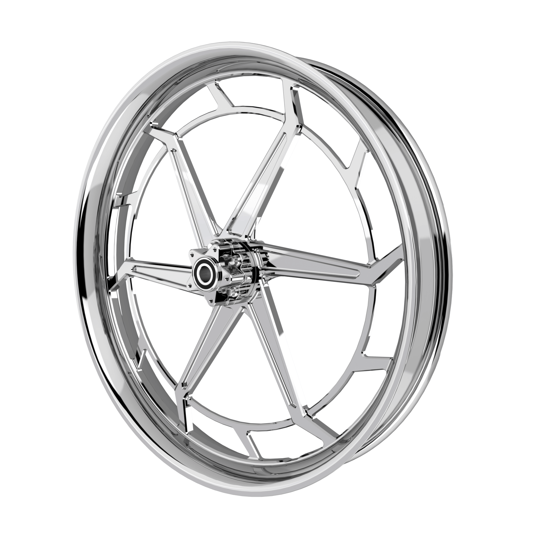 PS.09 Harley Pan America Chrome Wheels - SMT Wheels