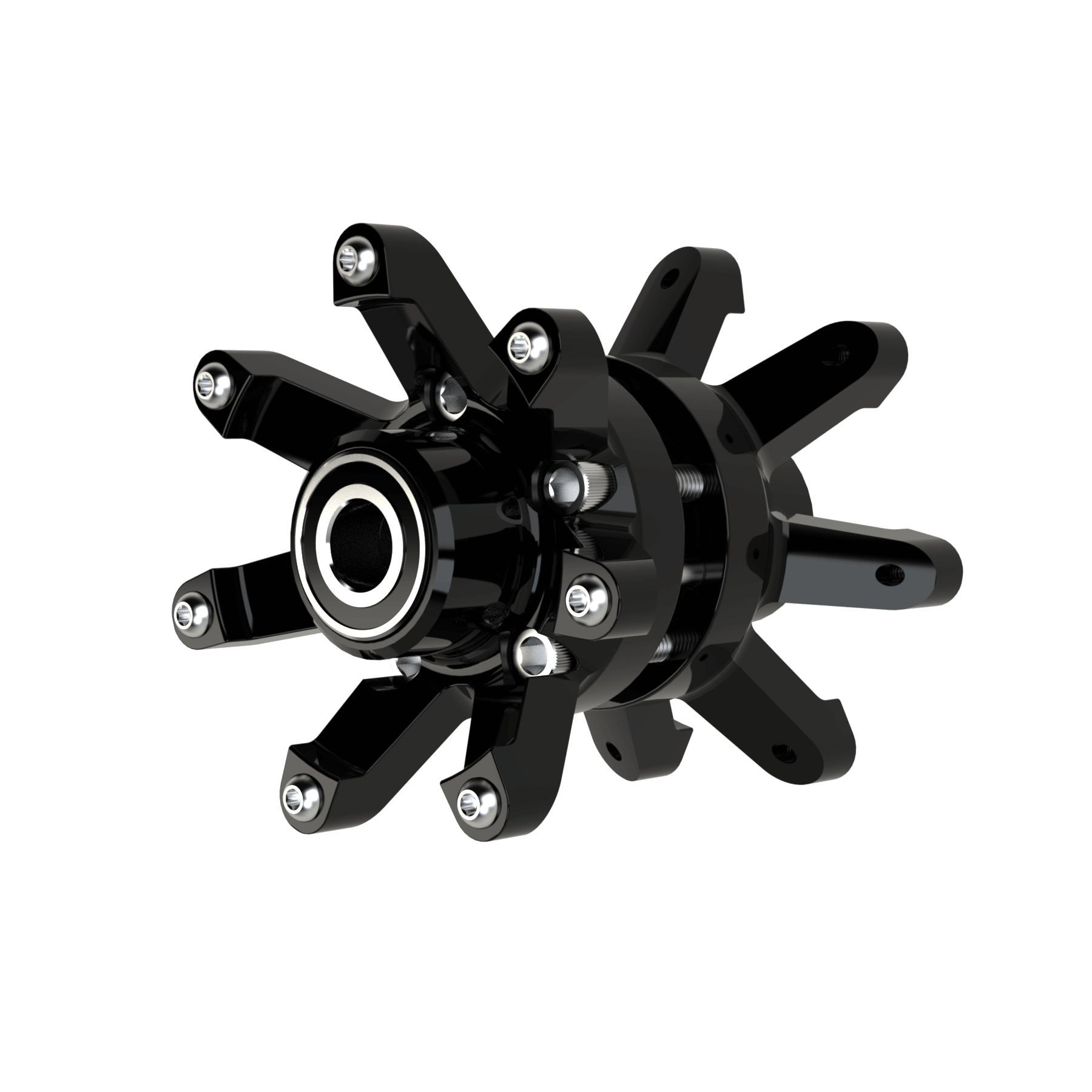 Harley Touring OEM 7 Dual Disc Performance Hub Set - SMT Wheels