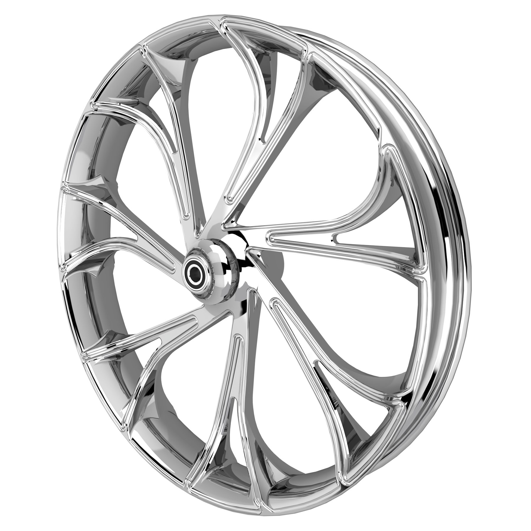 Blade Runner 3D Harley Chrome Wheels - SMT Wheels