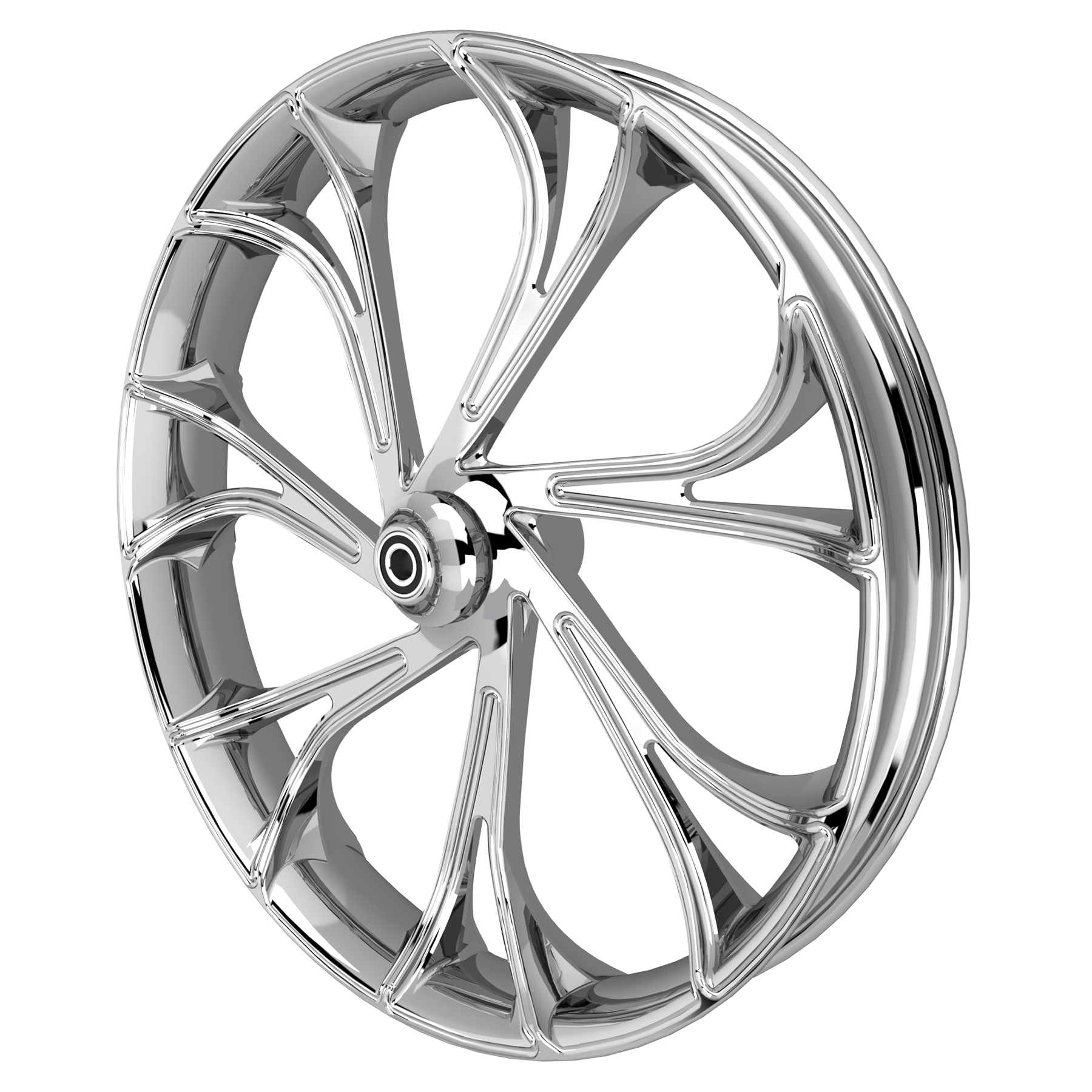Blade Runner 3D Harley Chrome Wheels - SMT Wheels