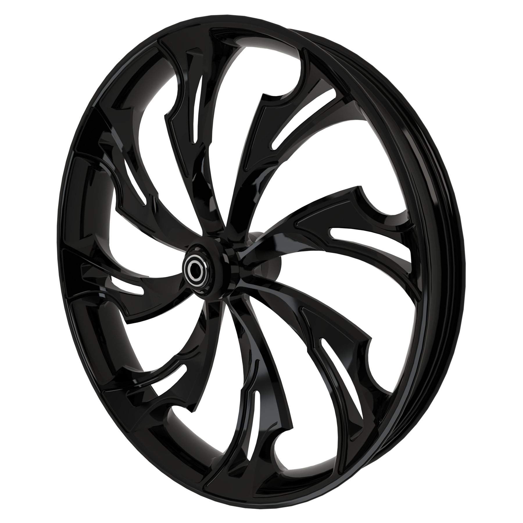 Guinzu 3D Harley Black Wheels - SMT Wheels