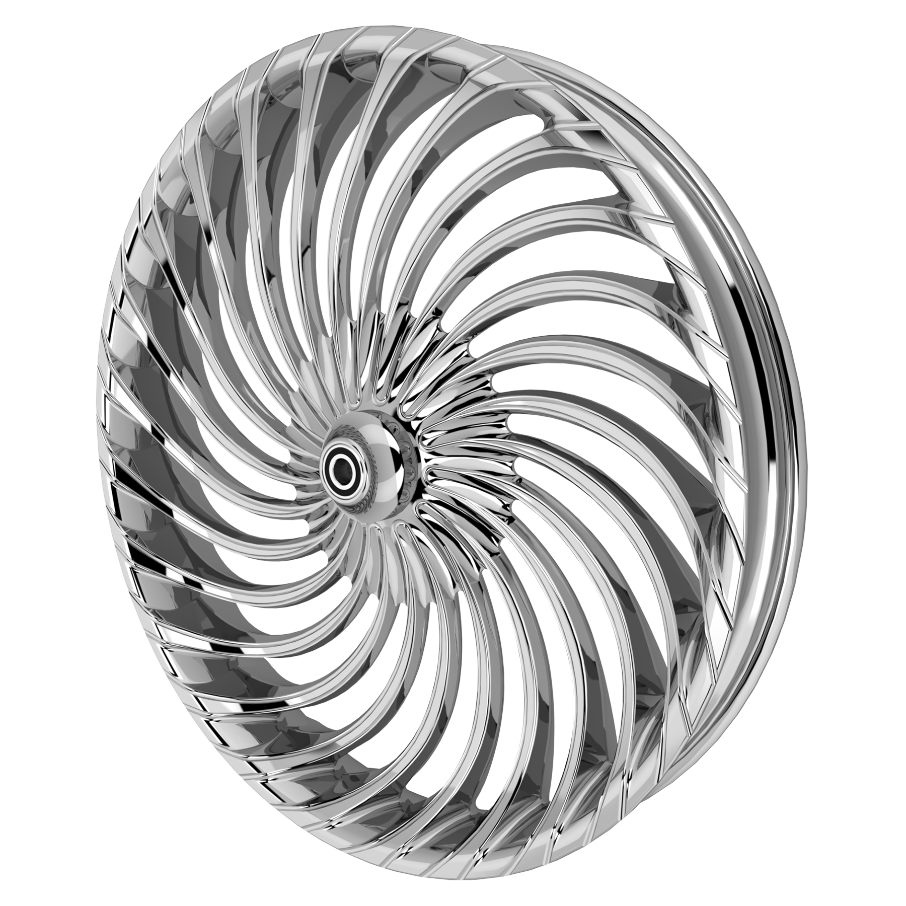 Hurricane 3D Harley Chrome Wheels - SMT Wheels