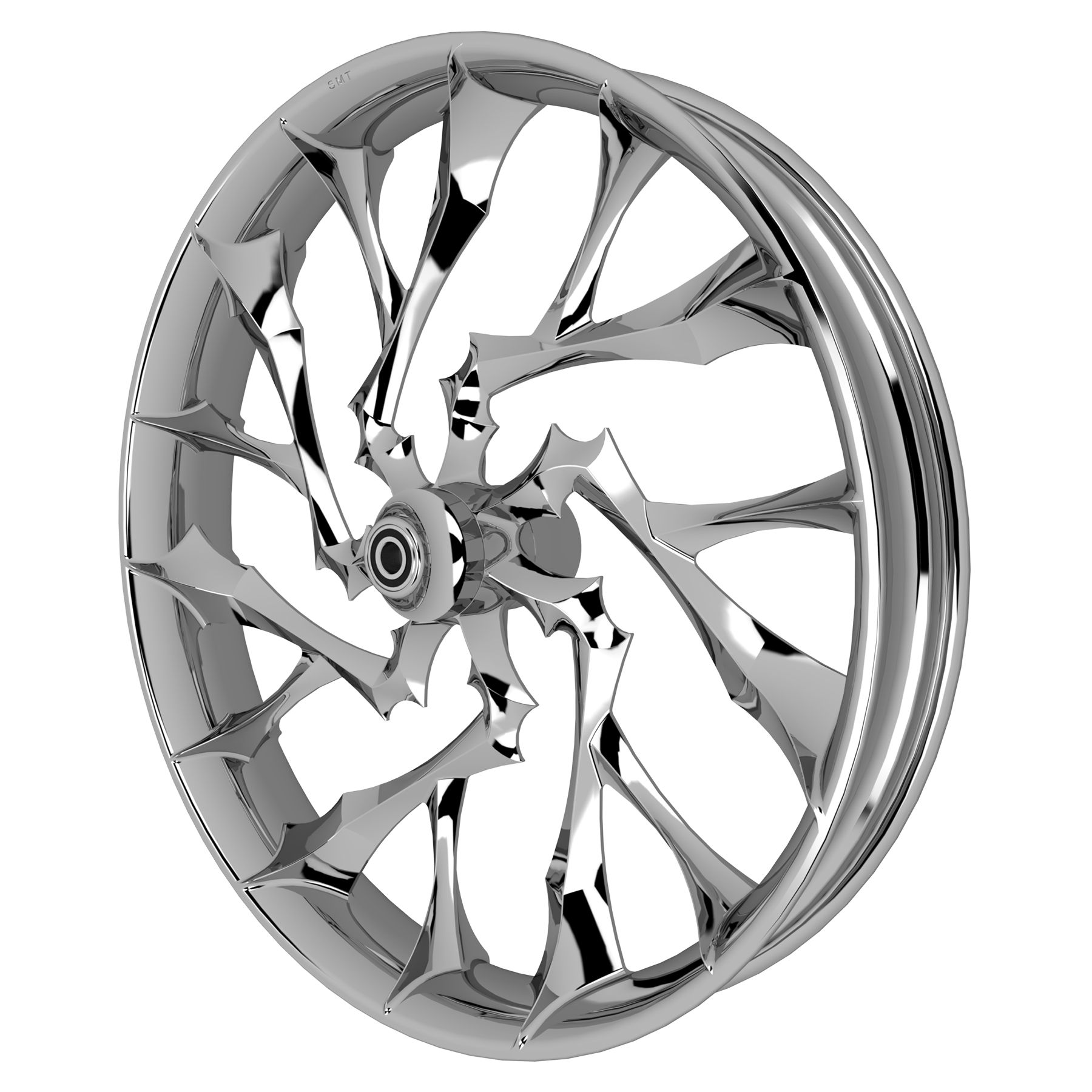 Kraken 3D Harley Chrome Wheels - SMT Wheels