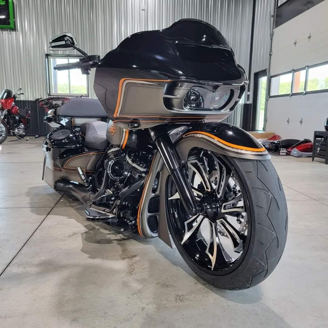 Reaper 3D Harley Black Double Cut Wheels - SMT Wheels