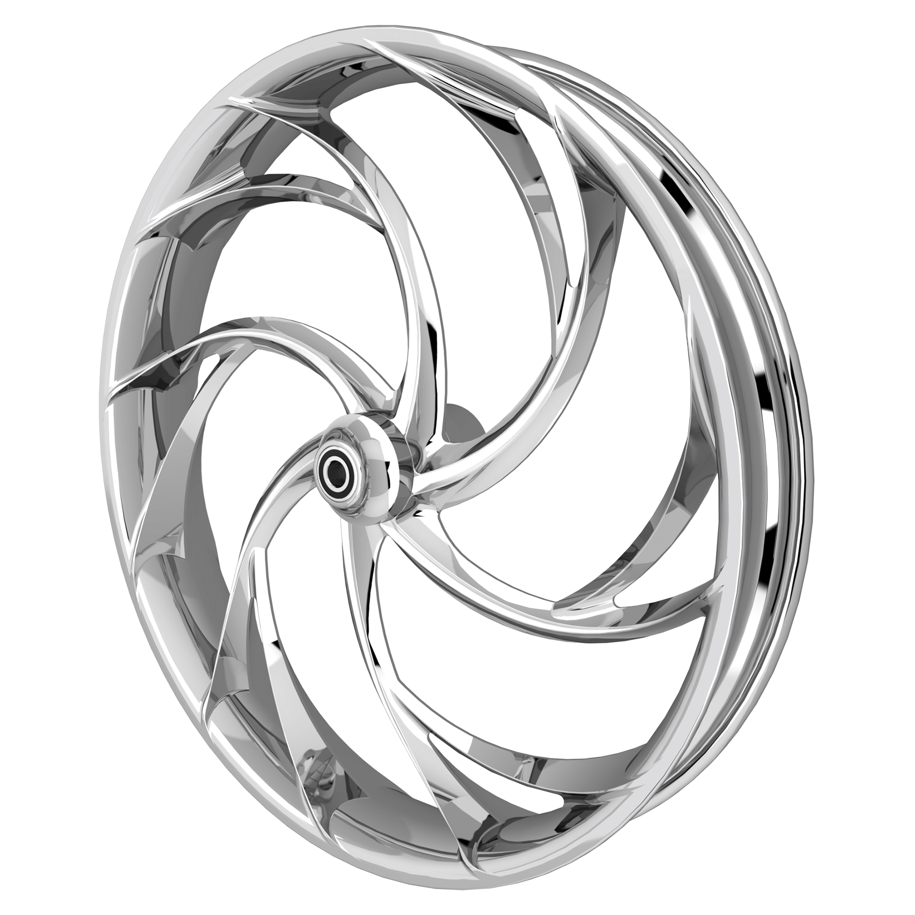 Slinger 3D Harley Chrome Wheels - SMT Wheels