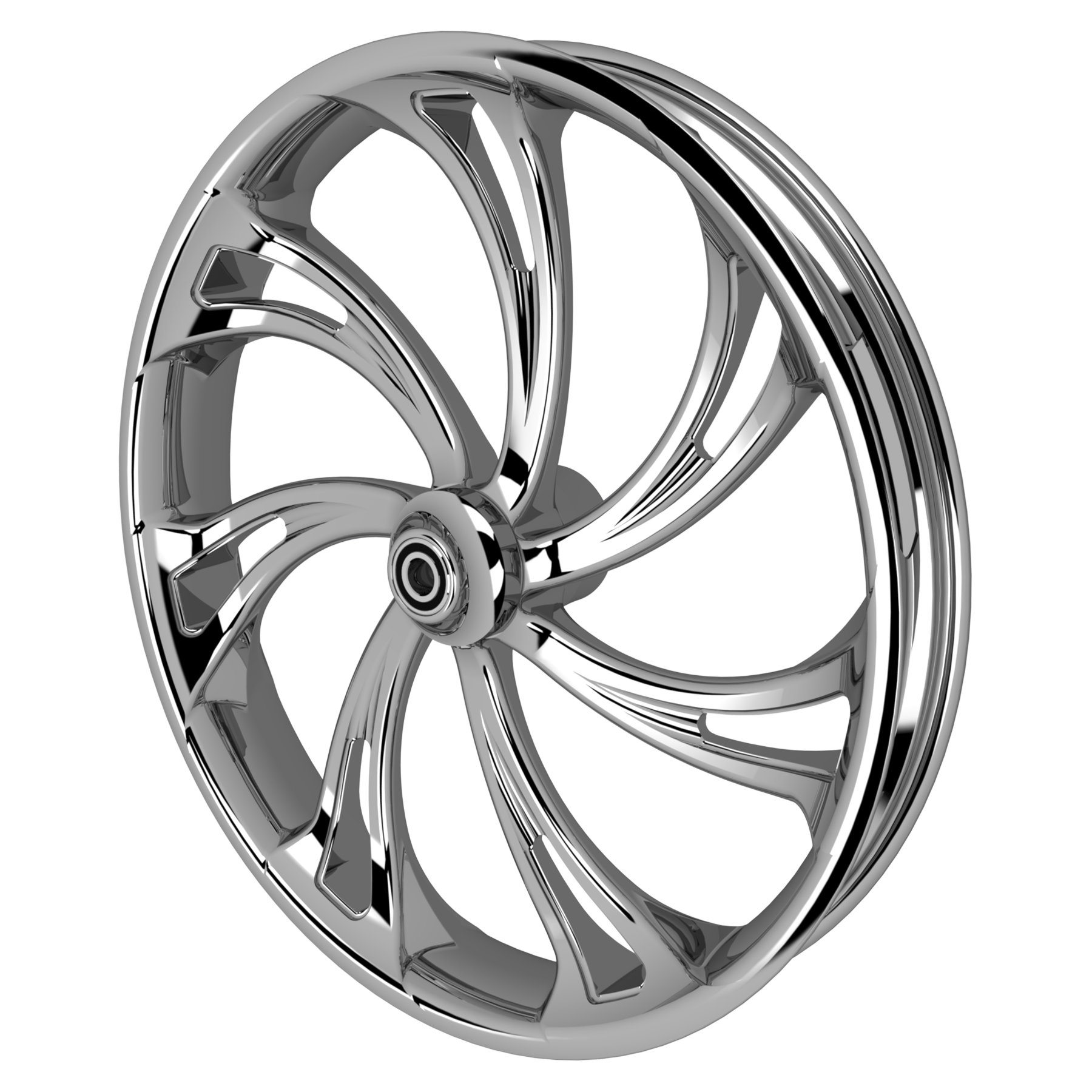 V Arm 3D Harley Chrome Wheels - SMT Wheels