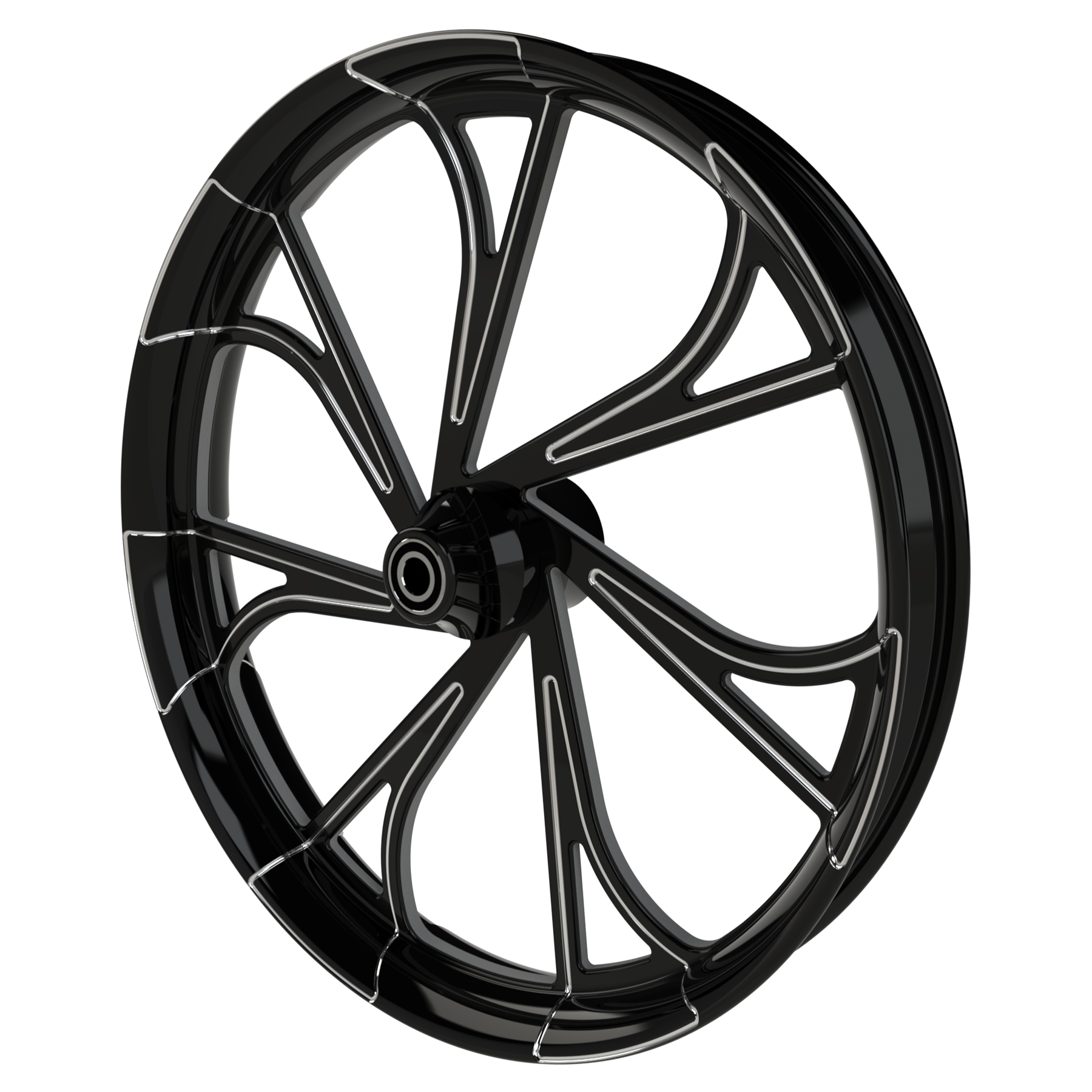 Blade Runner Bulldog Fat Tire Black Double Cut Wheels - SMT Wheels