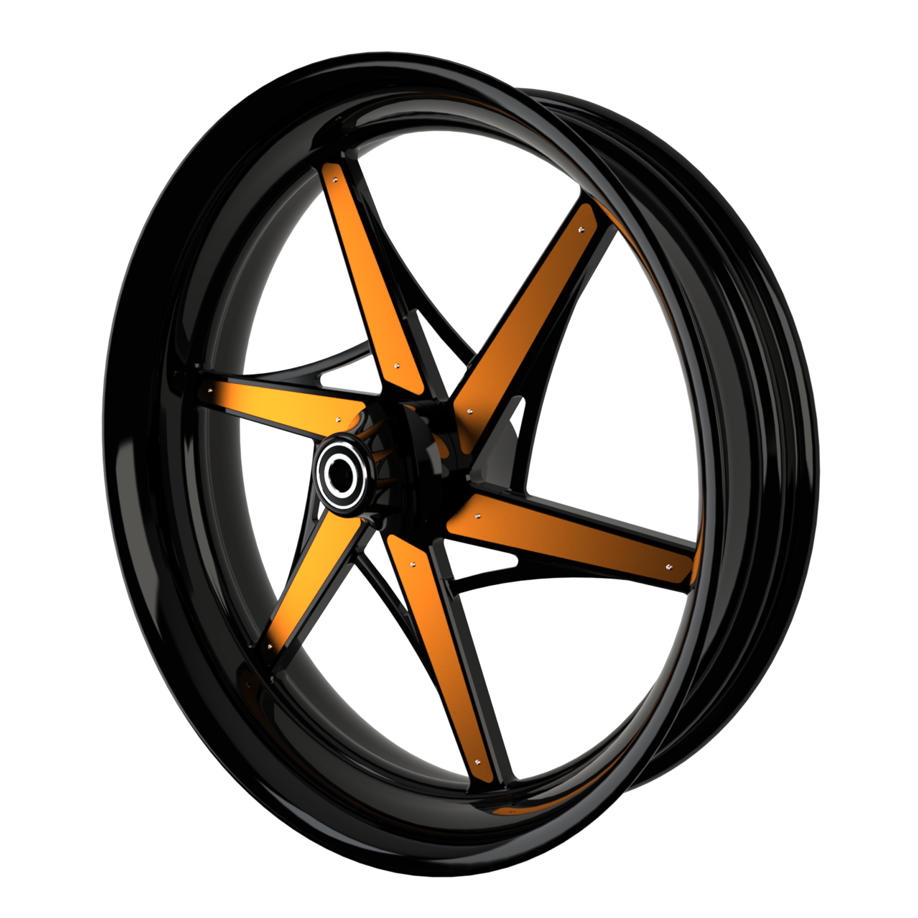 GT6Sixer Bulldog Fat Tire Black Wheels - SMT Wheels