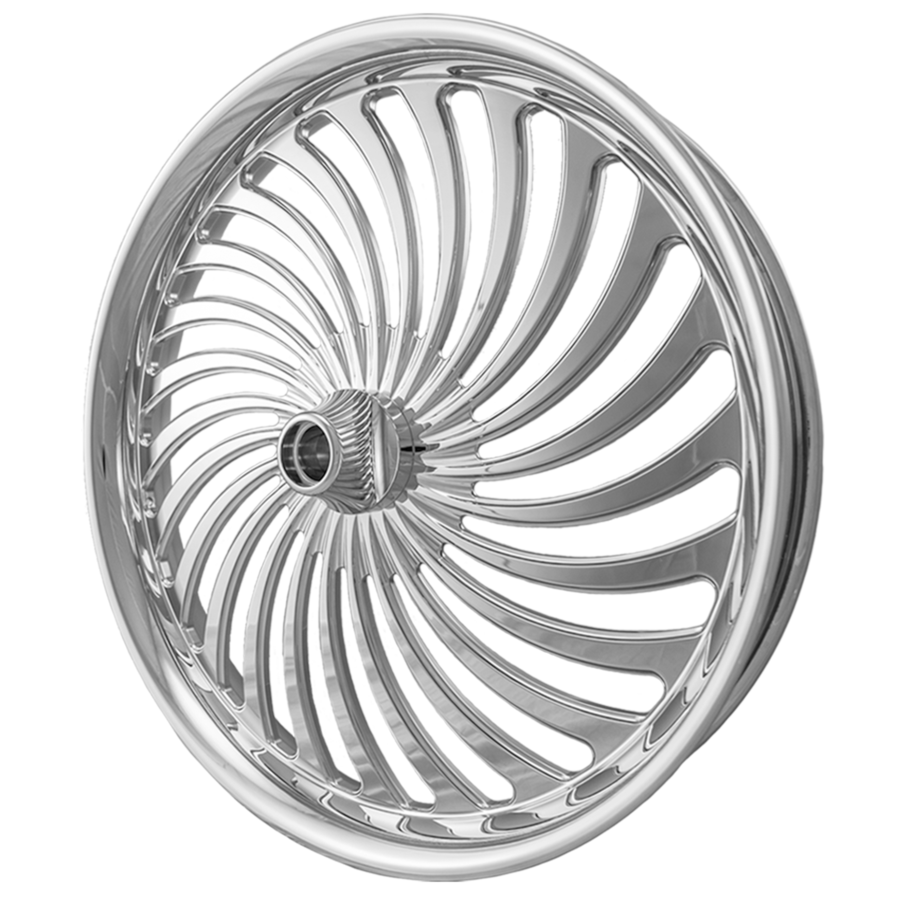 Hurricane Bulldog Fat Tire Chrome Wheels - SMT Wheels