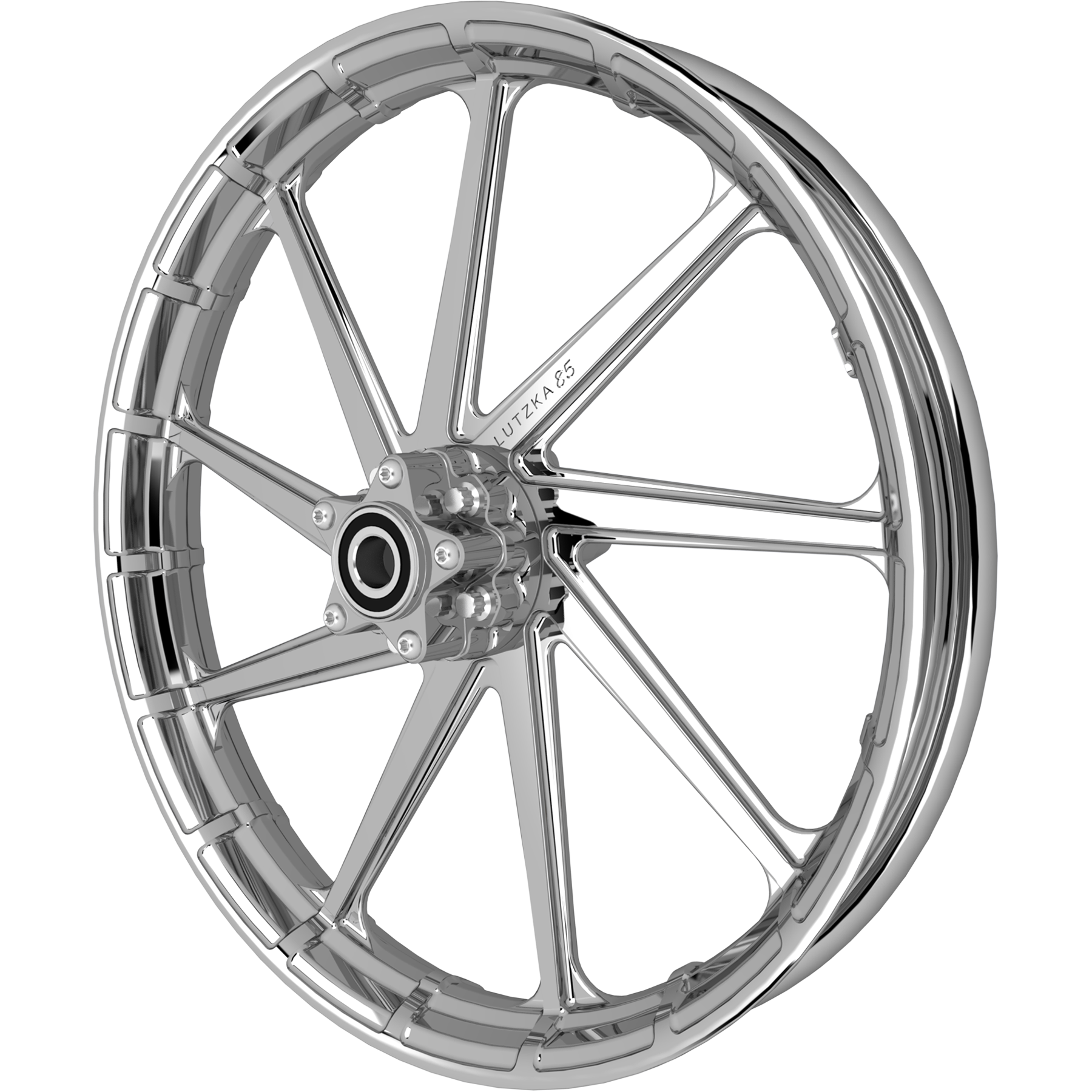 Lutzka Edition Bulldog Fat Tire Chrome Wheels - SMT Wheels