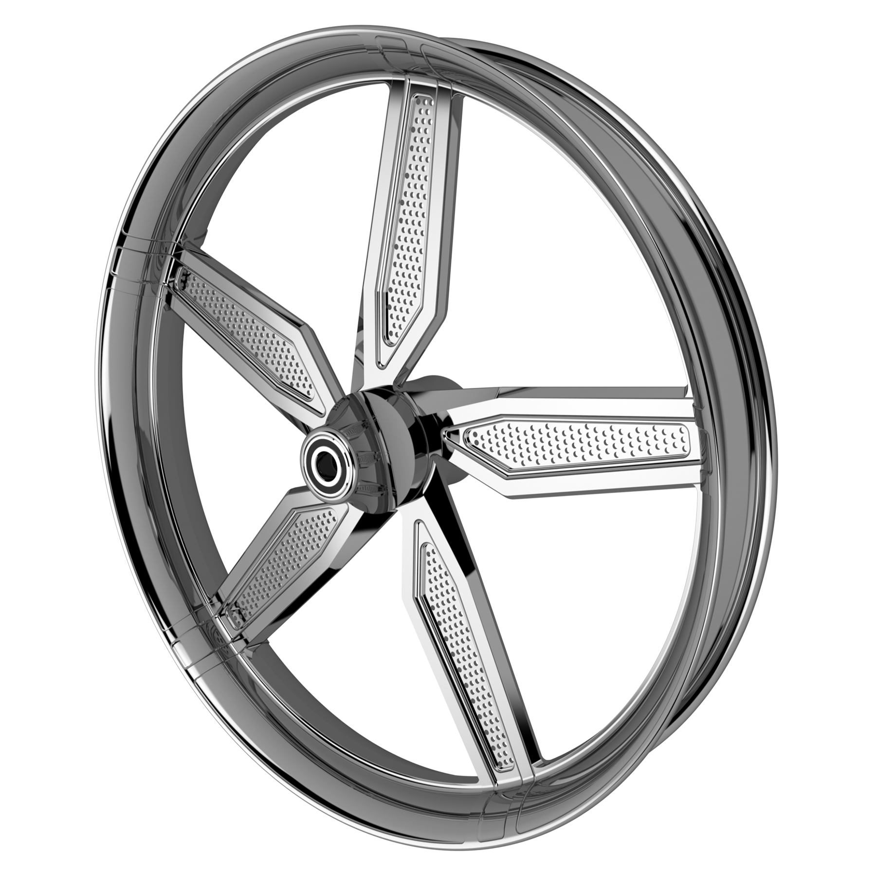 Octane Bulldog Fat Tire Chrome Wheels - SMT Wheels