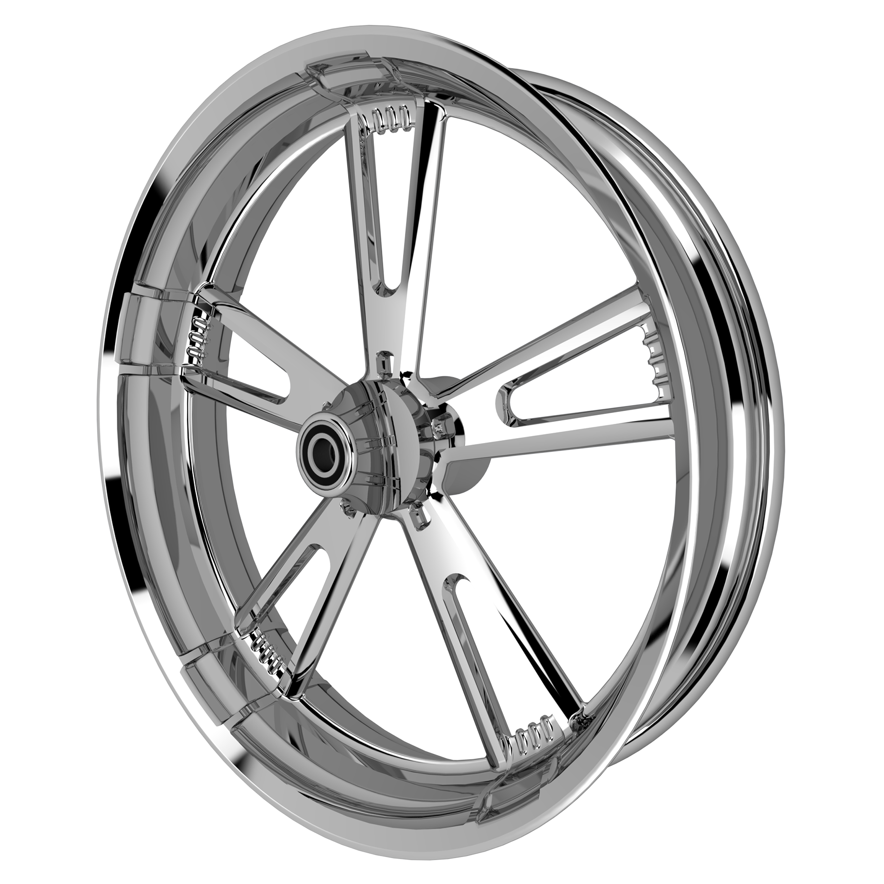 OG.01 Bulldog Fat Tire Chrome Wheels - SMT Wheels