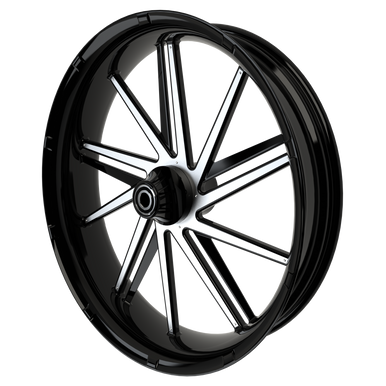 21 Inch GT2 Black Harley Wheel - SMT Wheels