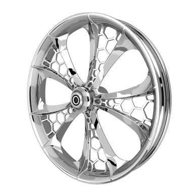 26 Inch Hive 3D Chrome Harley Wheel - SMT Wheels