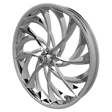 30 Inch El Krwa 3D Chrome Harley Wheel