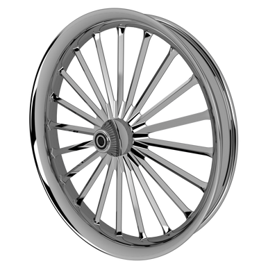 Straight Line Harley V-Rod Chrome Wheels - SMT Wheels