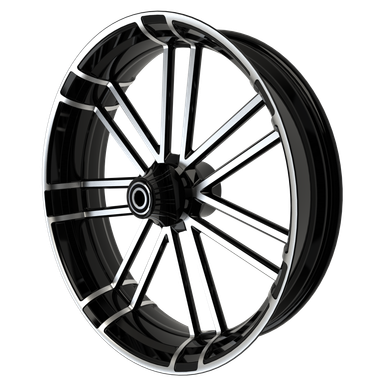 OG.11 Harley Pan America Black Double Cut Wheels - SMT Wheels