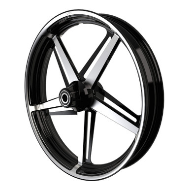 OG.26 Harley Pan America Black Double Cut Wheels - SMT Wheels