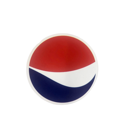 Pepsi Round Logo Sticker | COOLERSbyU