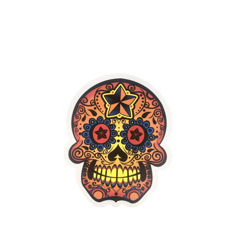 Colorful Skull Sticker | COOLERSbyU