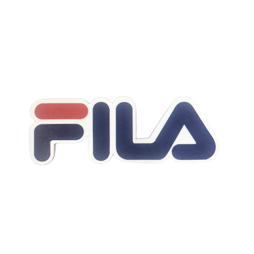Fila Die Cut Sticker | COOLERSbyU