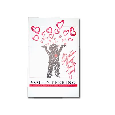 VOLUNTEER POSTERS HEARTS - The Salvation Army Trade Central