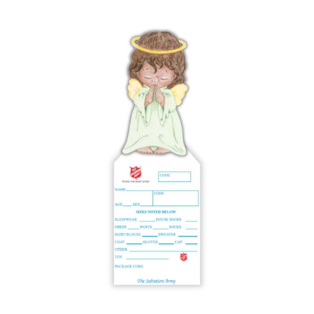 Gown Angel Tree Tags