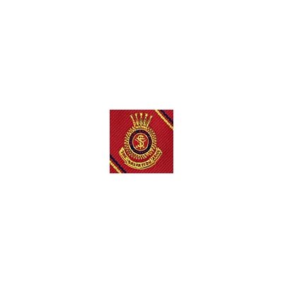 TIE RED W/CREST (YOUTH) CLIP O - Trade Central