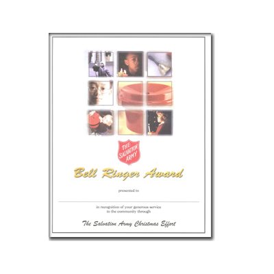 BELLRINGER CERTIFICATE (NEW W/ KIDS/KETTLES) - Trade Central