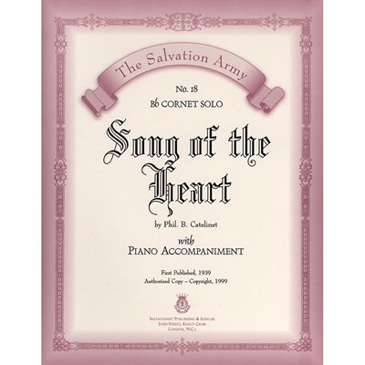 SONG OF THE HEART - Classic Series Bb Cornet download - The Salvation ...