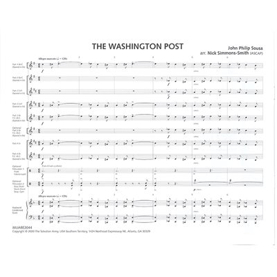 AIES The Washington Post GR 4 (John Philip Sousa, arr. Nick Simmons ...