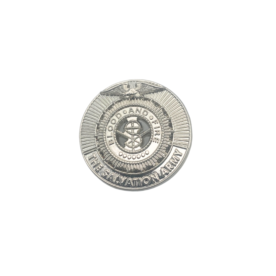 Broach Silver Crest W/Eagle - Trade Central