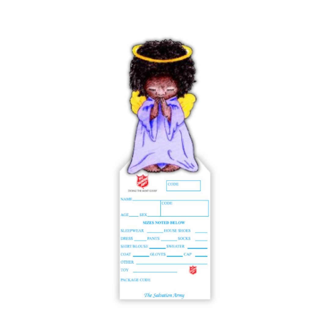 Gown Angel Tree Tags