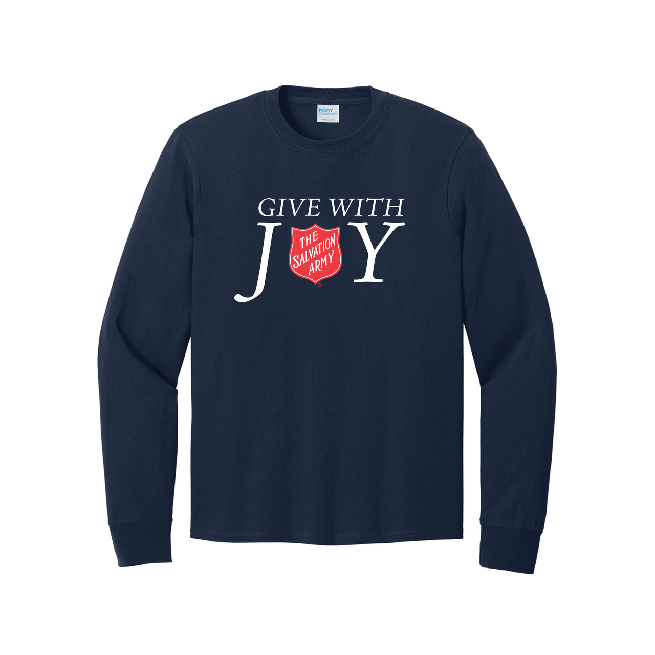 Give with Joy T-shirt LS