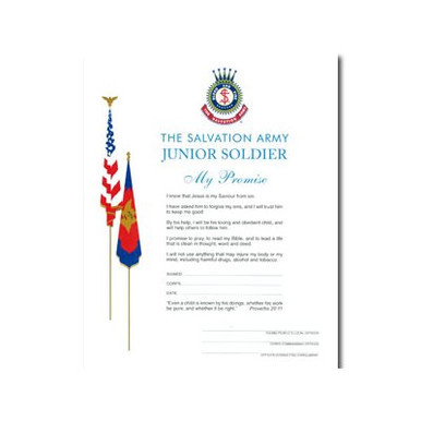 JR SOLDIER PLEDGE CARD/CERT 2010 - Trade Central