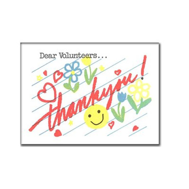 VOLUNTEER THANK YOU CARDS While supplies last - Trade Central
